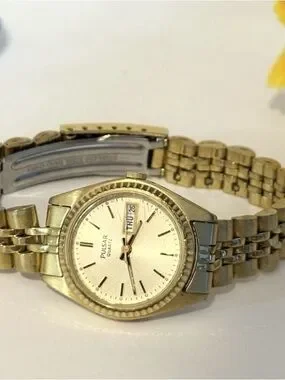 Pulsar | Accessories | Vintage Pulsar Seiko Daydate Jubilee Ladies ...